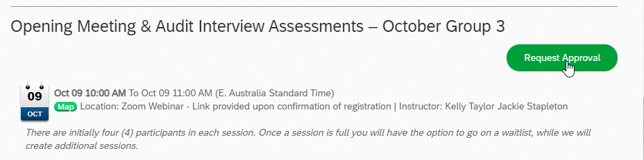 How do I register for an ILT Session?